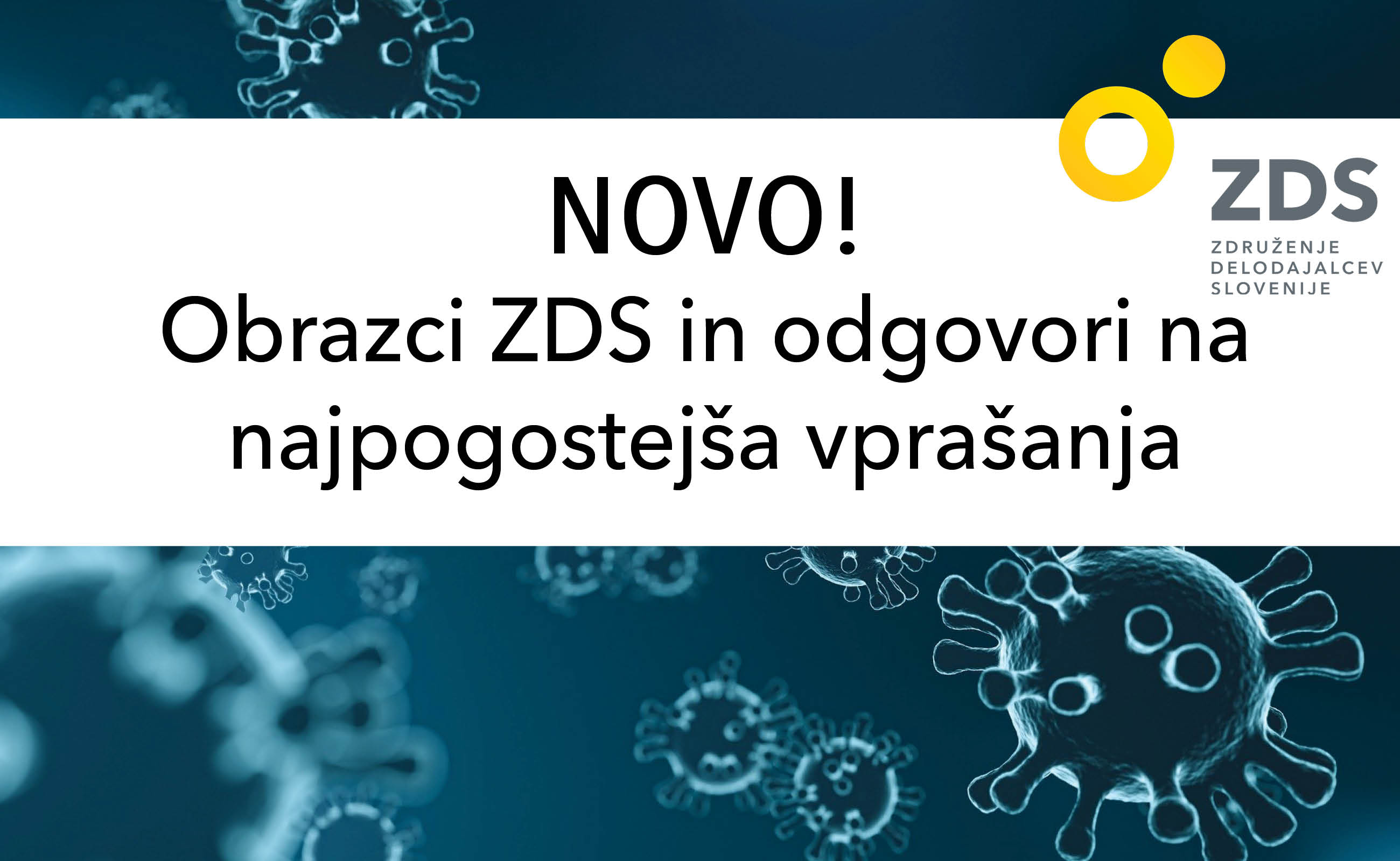 NOVO! Obrazci ZDS in odgovori na najpogostejša vprašanja - ZDS